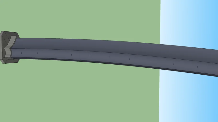 Karura's sword - Anime: Utawarerumono | 3D Warehouse