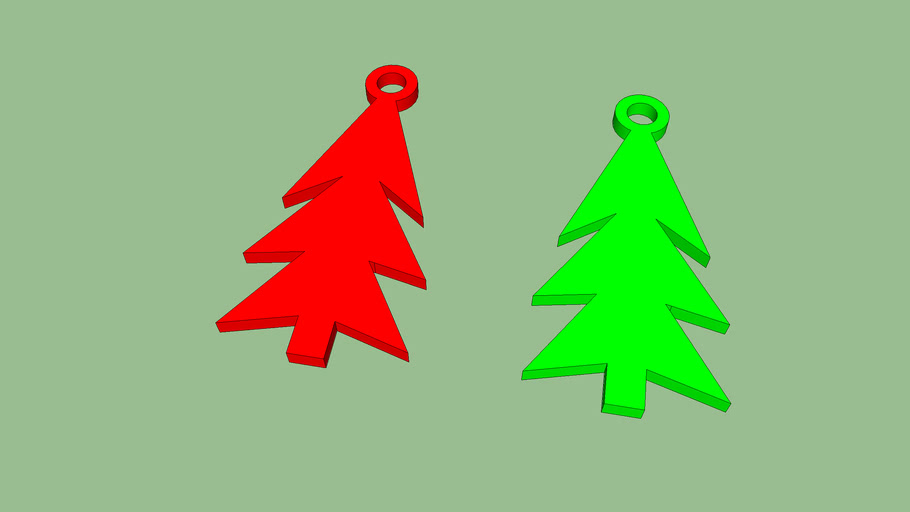 Holiday Earrings | 3D Warehouse