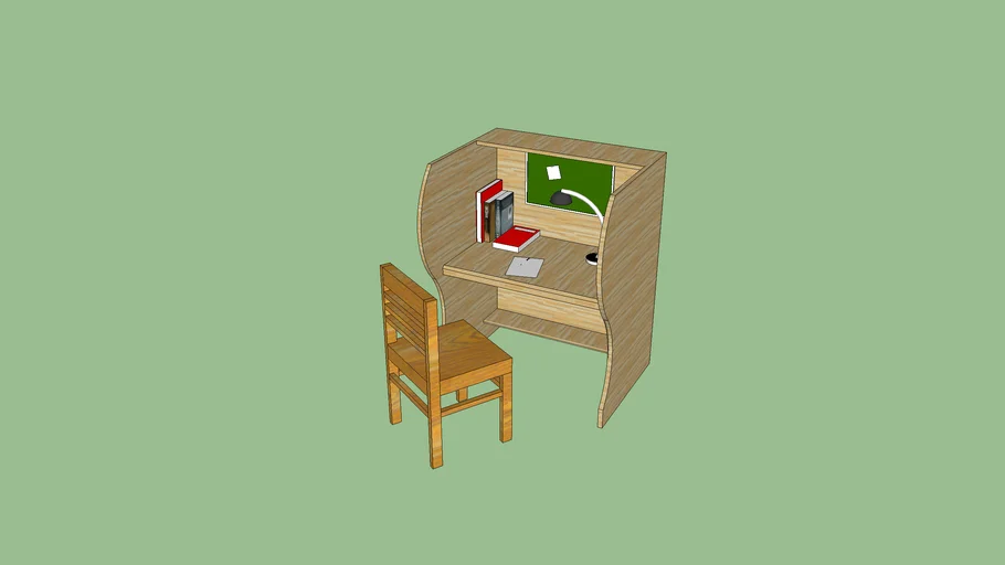 Desk & Chair | 3D Warehouse