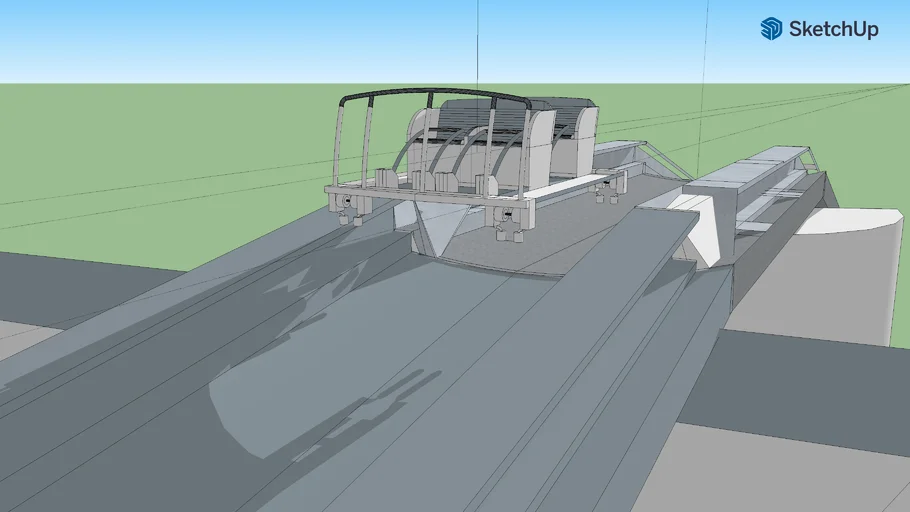 Vertical drop ride | 3D Warehouse