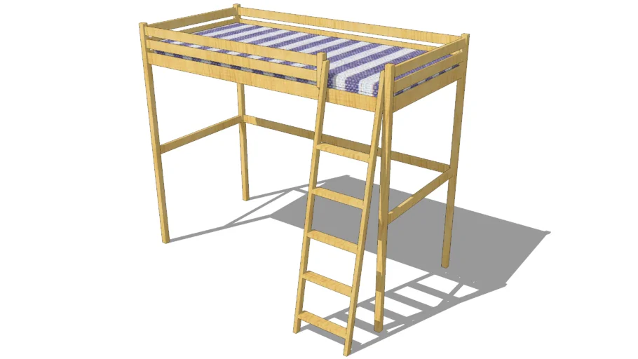 Bunk Bed Single | 3D Warehouse