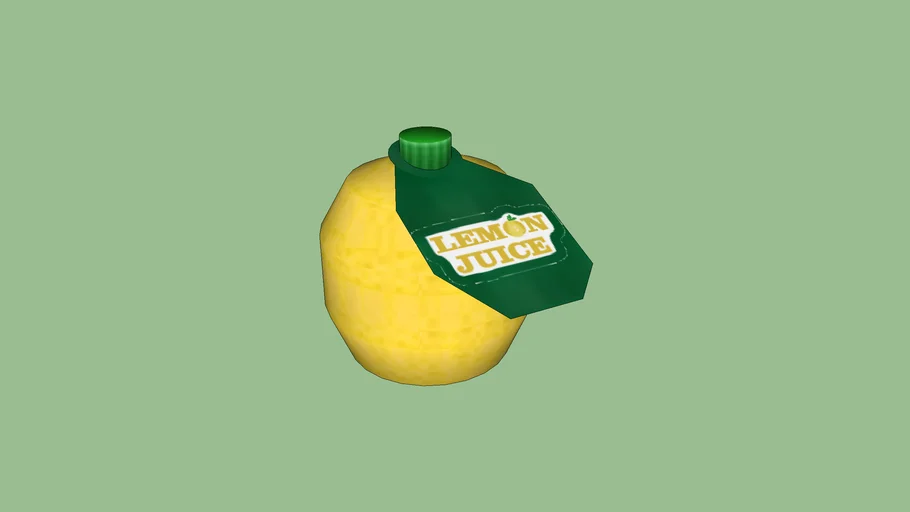 Lemon Juice | 3D Warehouse