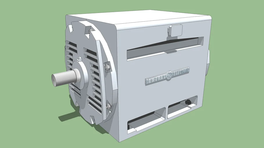 Motor GE 300 cv | 3D Warehouse