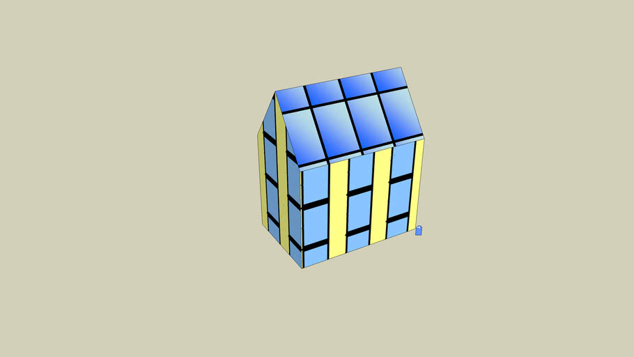 Glass-Roof Building | 3D Warehouse