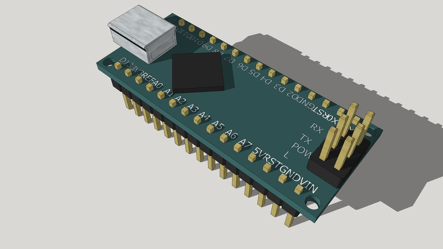 Arduino Nano | 3D Warehouse
