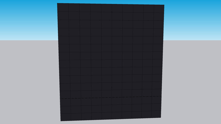 Painel LED | 3D Warehouse