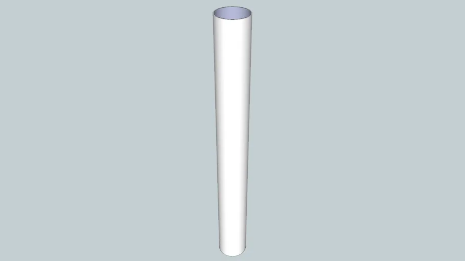 Steel column, CHS, round or rod | 3D Warehouse