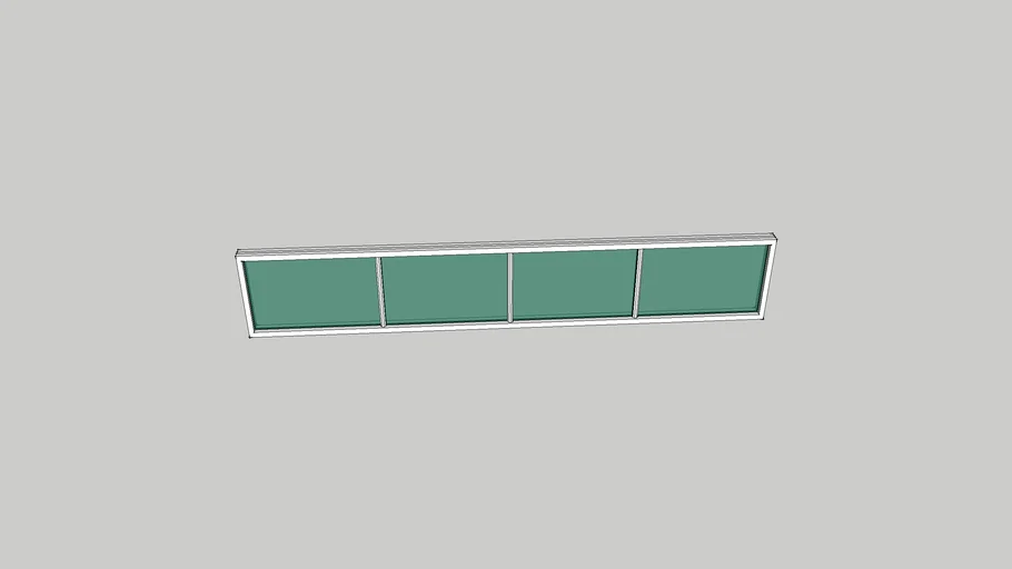 Rectangular Window With Dubble Glass | 3D Warehouse