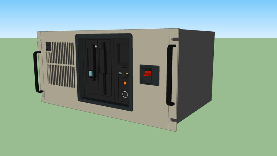 IBM (7532) rack mount computer | 3D Warehouse