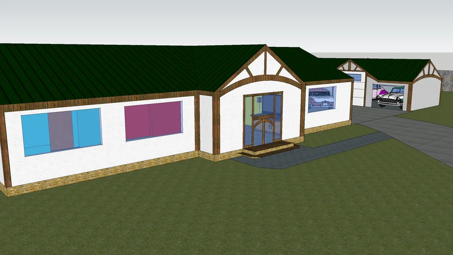 Single Story House | 3D Warehouse