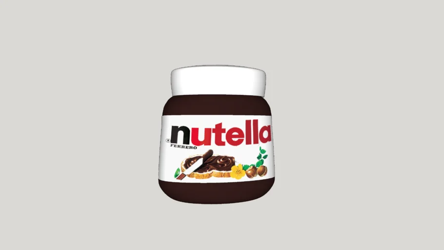 Nutella | 3D Warehouse
