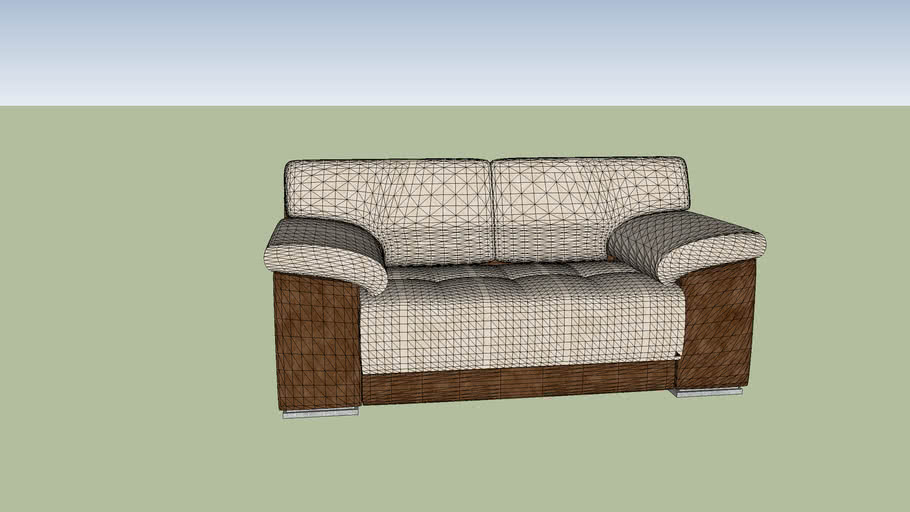 Brown Loveseat | 3D Warehouse