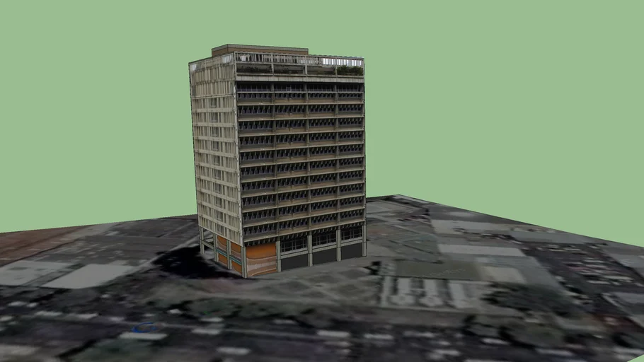 Modelado del edificio sede del INCE | 3D Warehouse