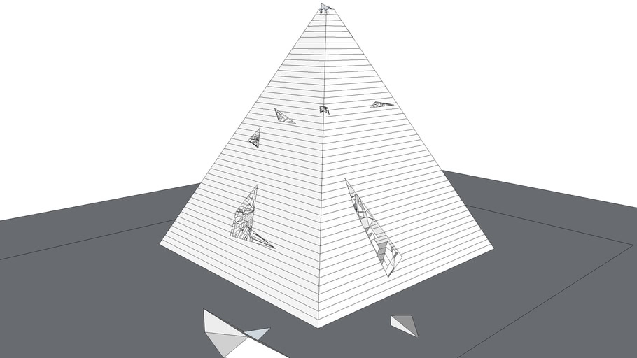 The pyramid of Giza | 3D Warehouse