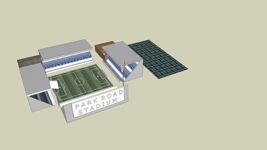 Park Road Stadium | 3D Warehouse