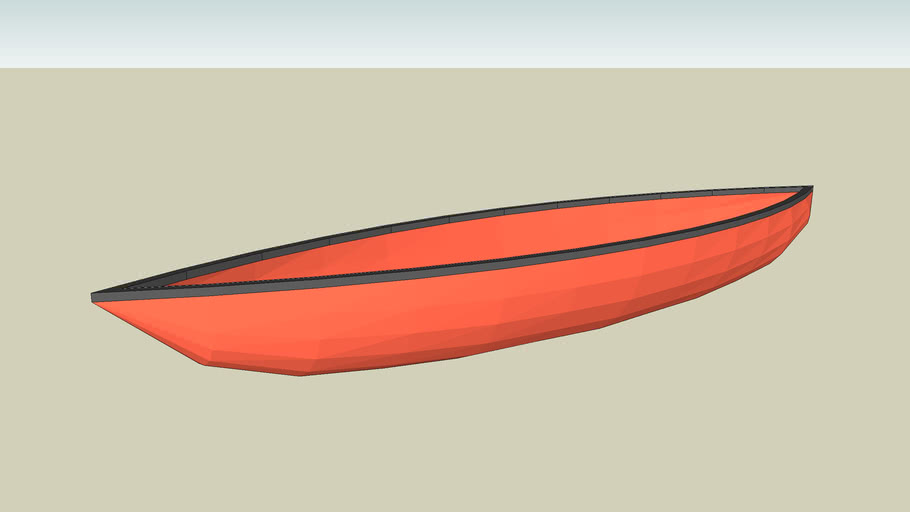 17 ft canoe | 3D Warehouse