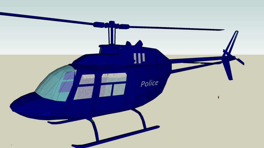 police helicopter | 3D Warehouse