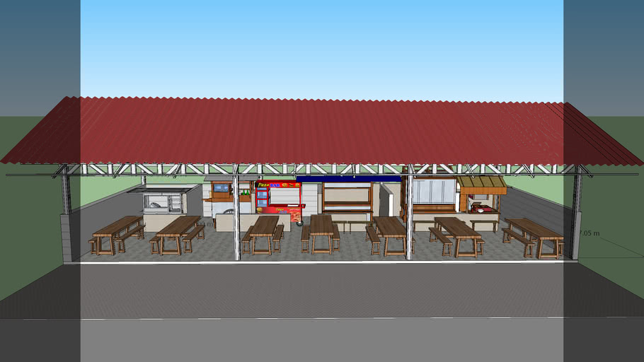 pujasera | 3D Warehouse