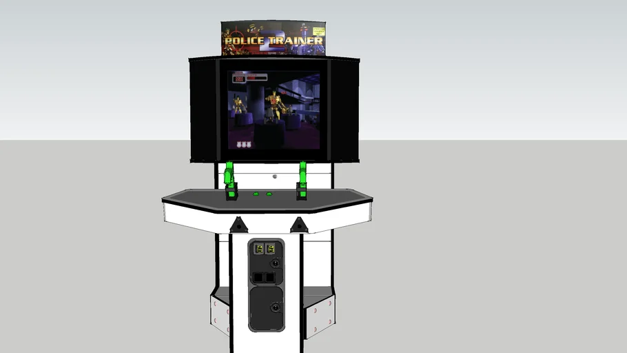 Police Trainer 2 Arcade (Showcase Cabinet) | 3D Warehouse