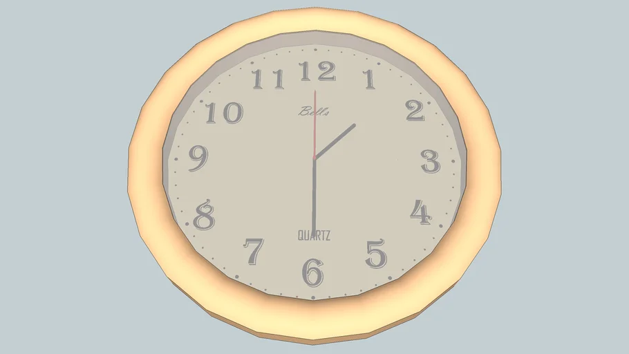 clock | 3D Warehouse