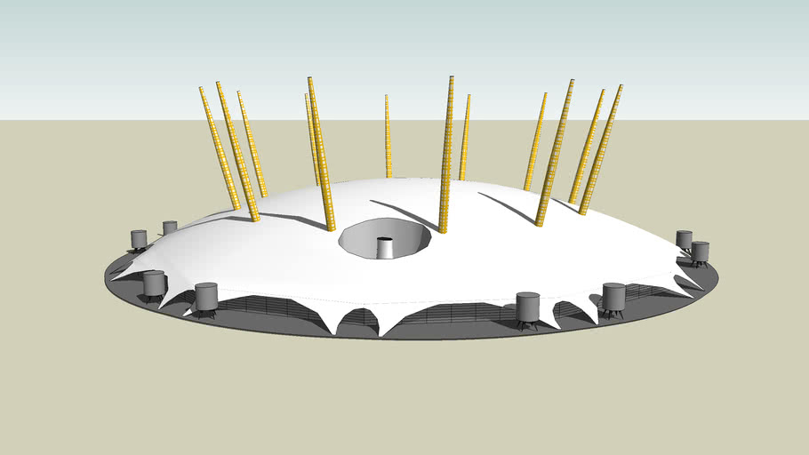 The O2, Basic Model | 3D Warehouse