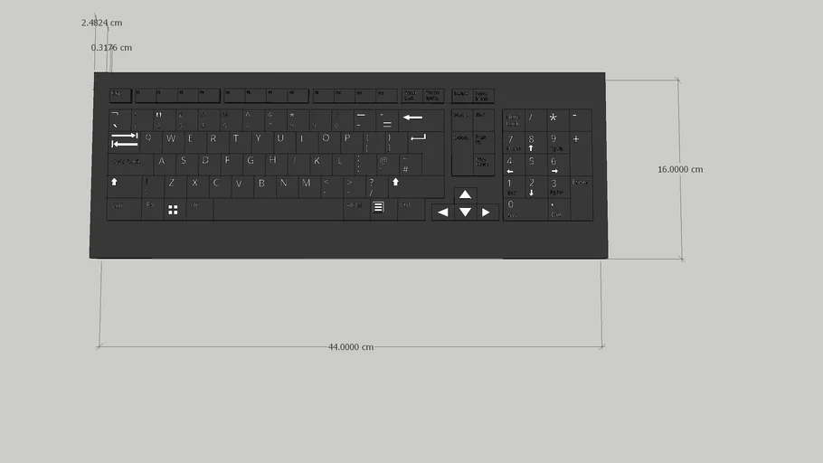 HPKeyboard | 3D Warehouse