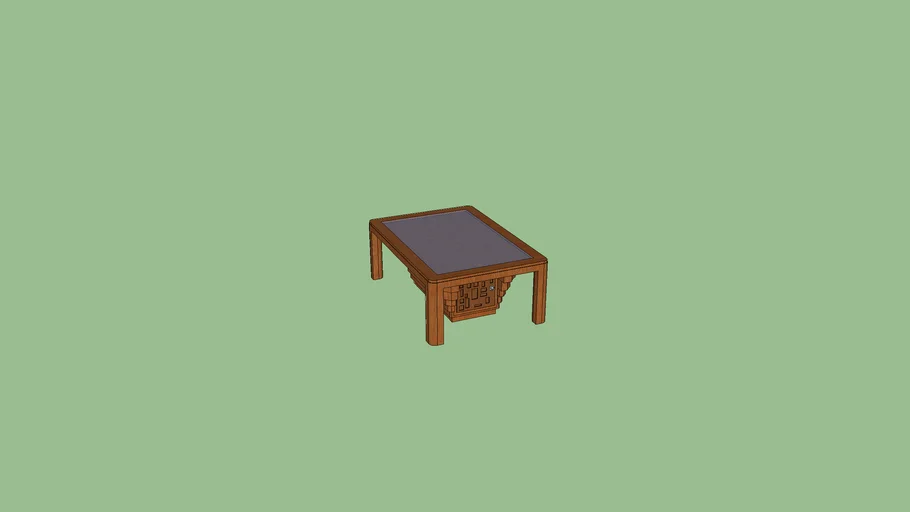 Wood Table | 3D Warehouse