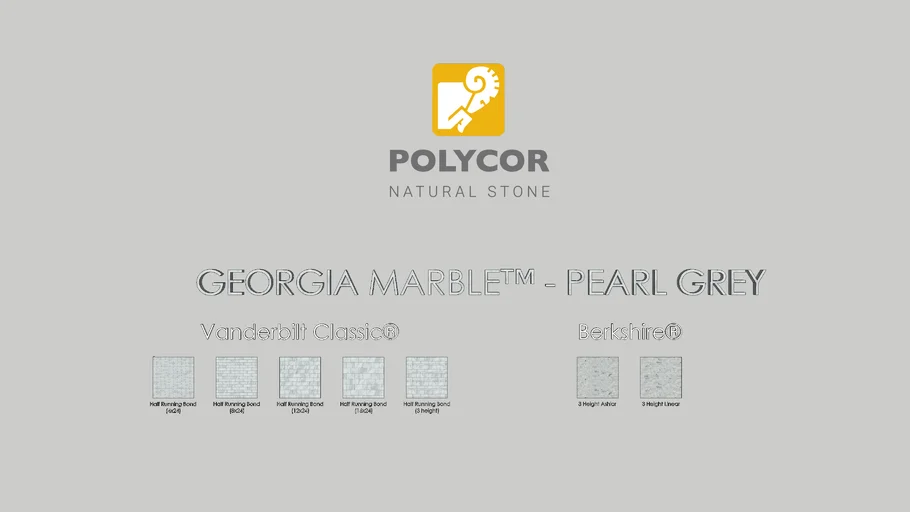 GEORGIA MARBLE - PEARL GREY - Polycor Masonry coursing - Natural Stone ...