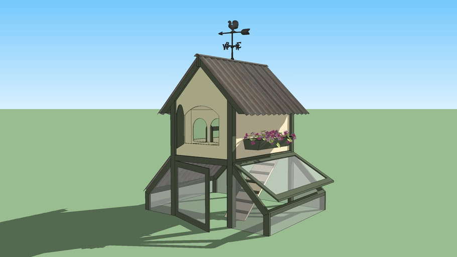 Chicken Coop | 3D Warehouse