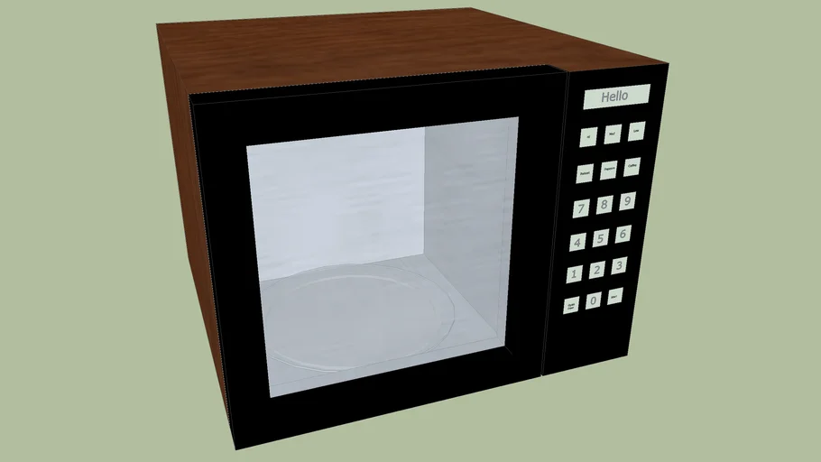 Microwave | 3D Warehouse