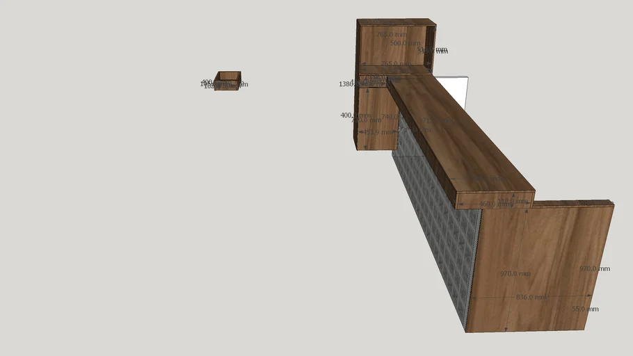 balcão bom retiro | 3D Warehouse