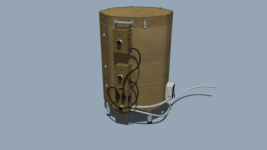 “Old” (ca. 1970’s) Paragon Electric Kiln – Model: A99B (Detailed) | 3D ...