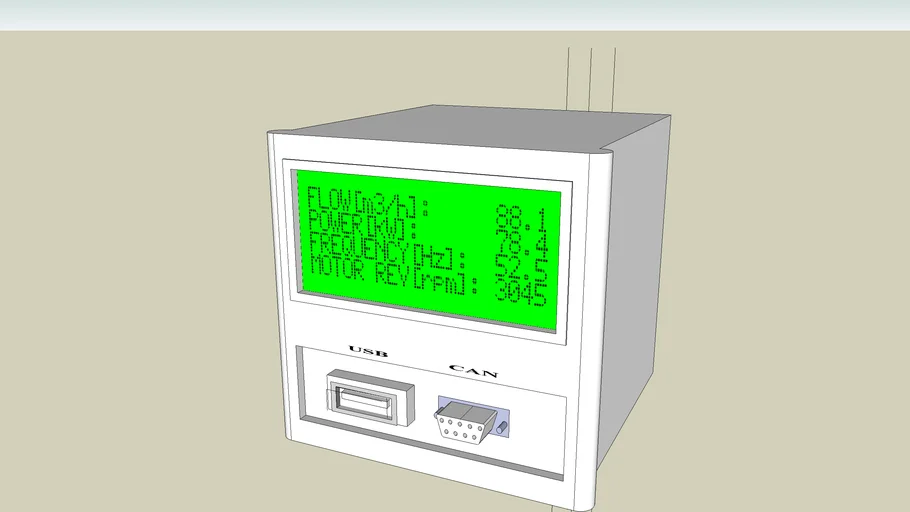 Electronic trip unit | 3D Warehouse