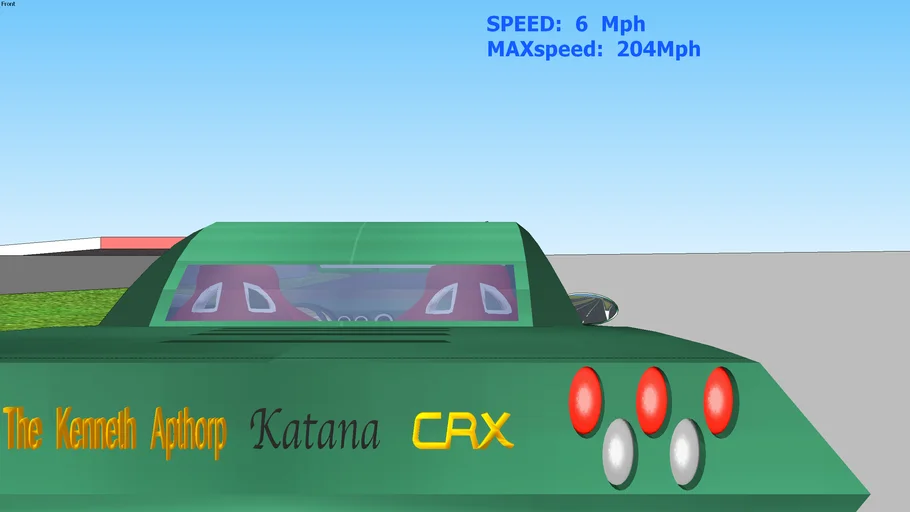 The Kenneth Apthorp Katana CRX Concept 2016 | 3D Warehouse