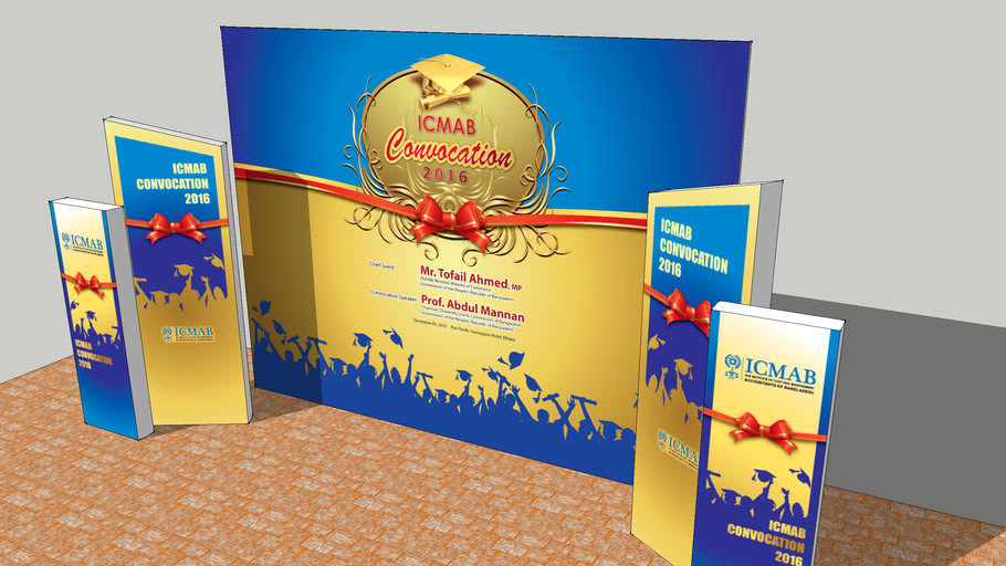 Satge Convocation | 3D Warehouse