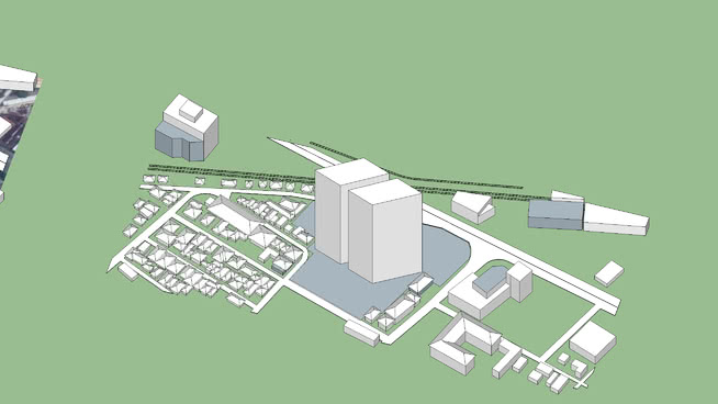 Sketchup Site Model 💎【Sketchup Architecture 3D Projects】Curve