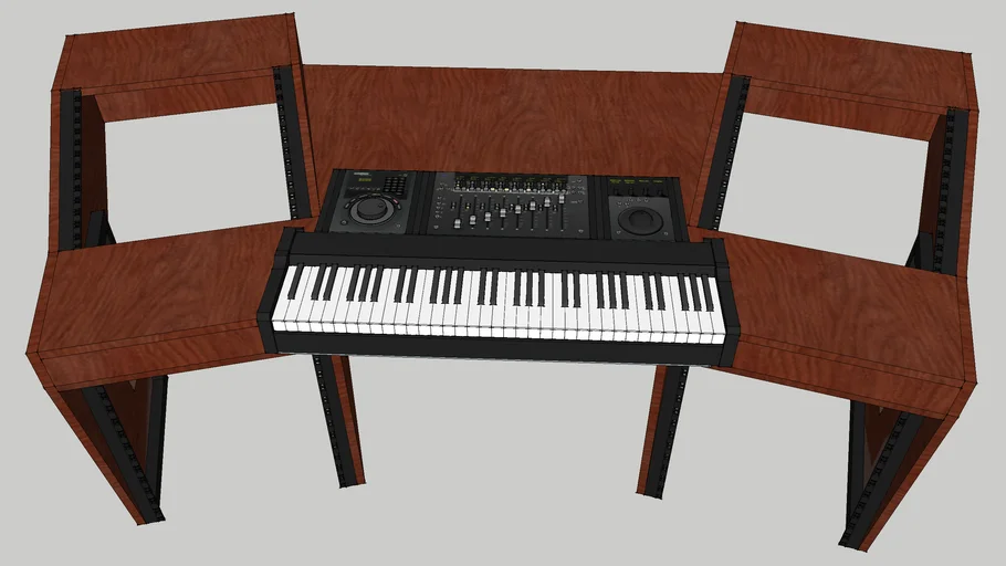 composer desk 2 | 3D Warehouse