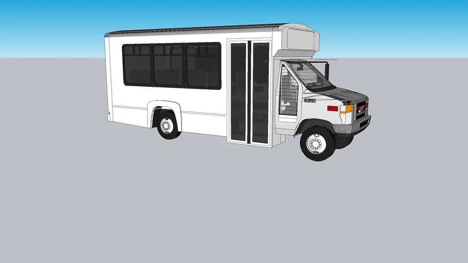 2011 StarTrans Senator SII (15 passenger) bus | 3D Warehouse