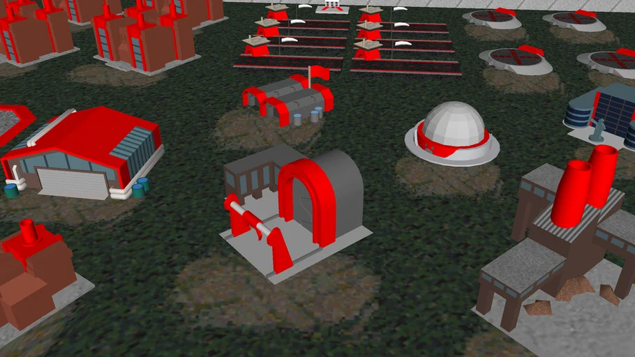 Command & Conquer Red Alert Soviet base | 3D Warehouse