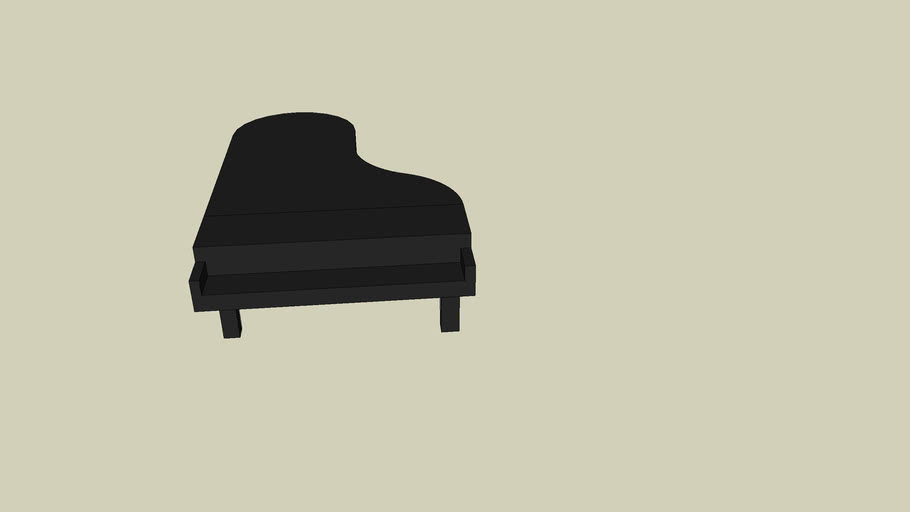 piano | 3D Warehouse