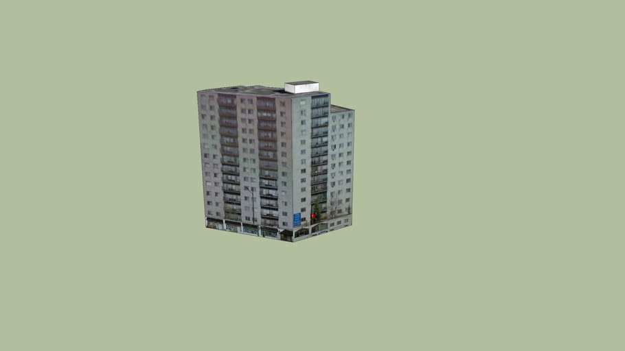 14 story apartment building | 3D Warehouse