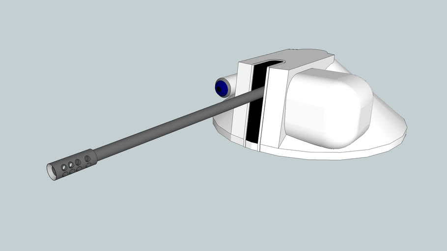 Remote controlled .50 cal turret | 3D Warehouse