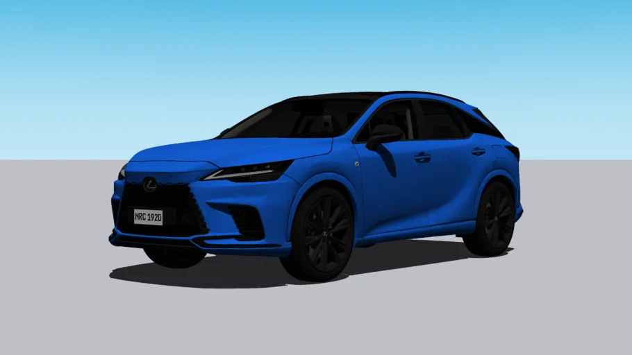 2023 Lexus RX500h F Sport | 3D Warehouse