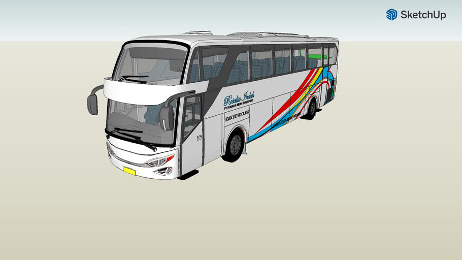 Bus Rosalia Indah - Jetbus | 3D Warehouse