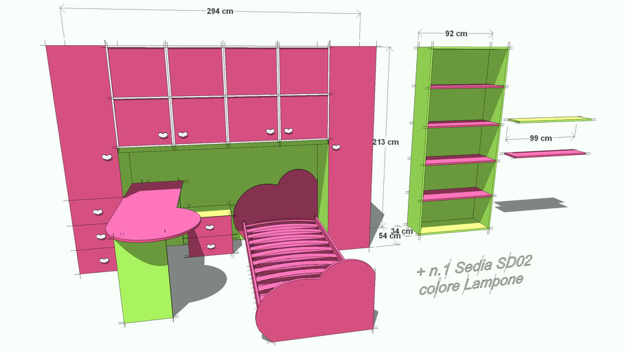 Children's Bedroom | 3D Warehouse