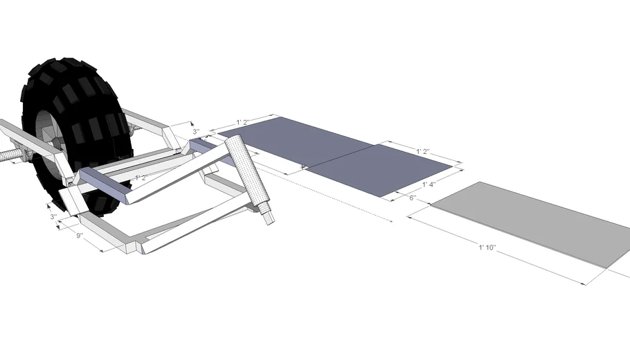Unfinished Mini Bike Design | 3D Warehouse