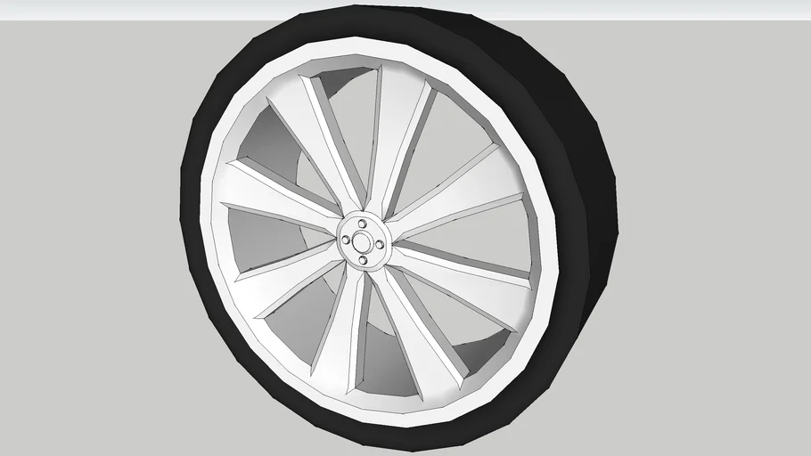 Custom Alloy Wheel 16 | 3D Warehouse