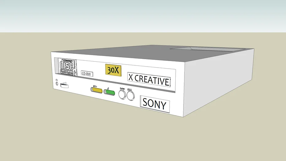 Drive Cd-Rw 30 X | 3D Warehouse