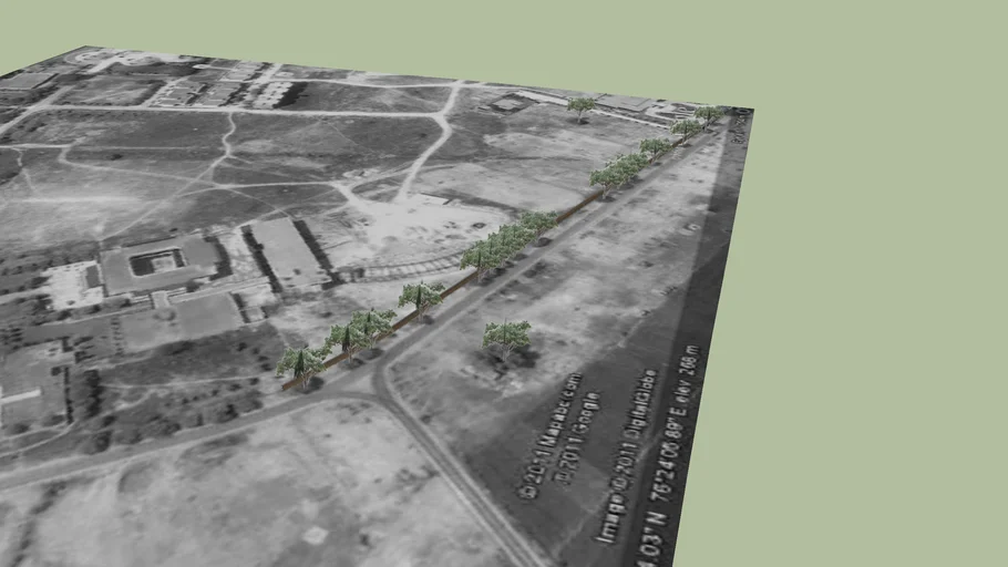 boundry line of bbsbpc | 3D Warehouse