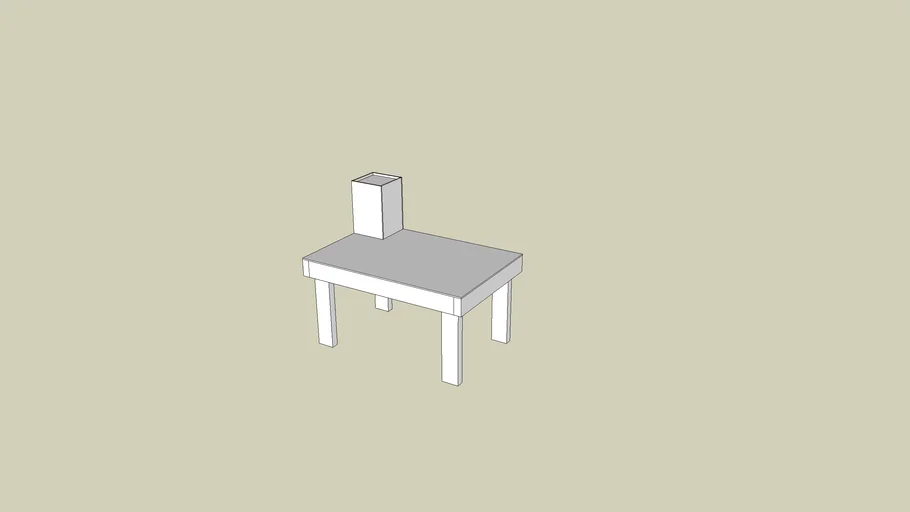 TV Table | 3D Warehouse